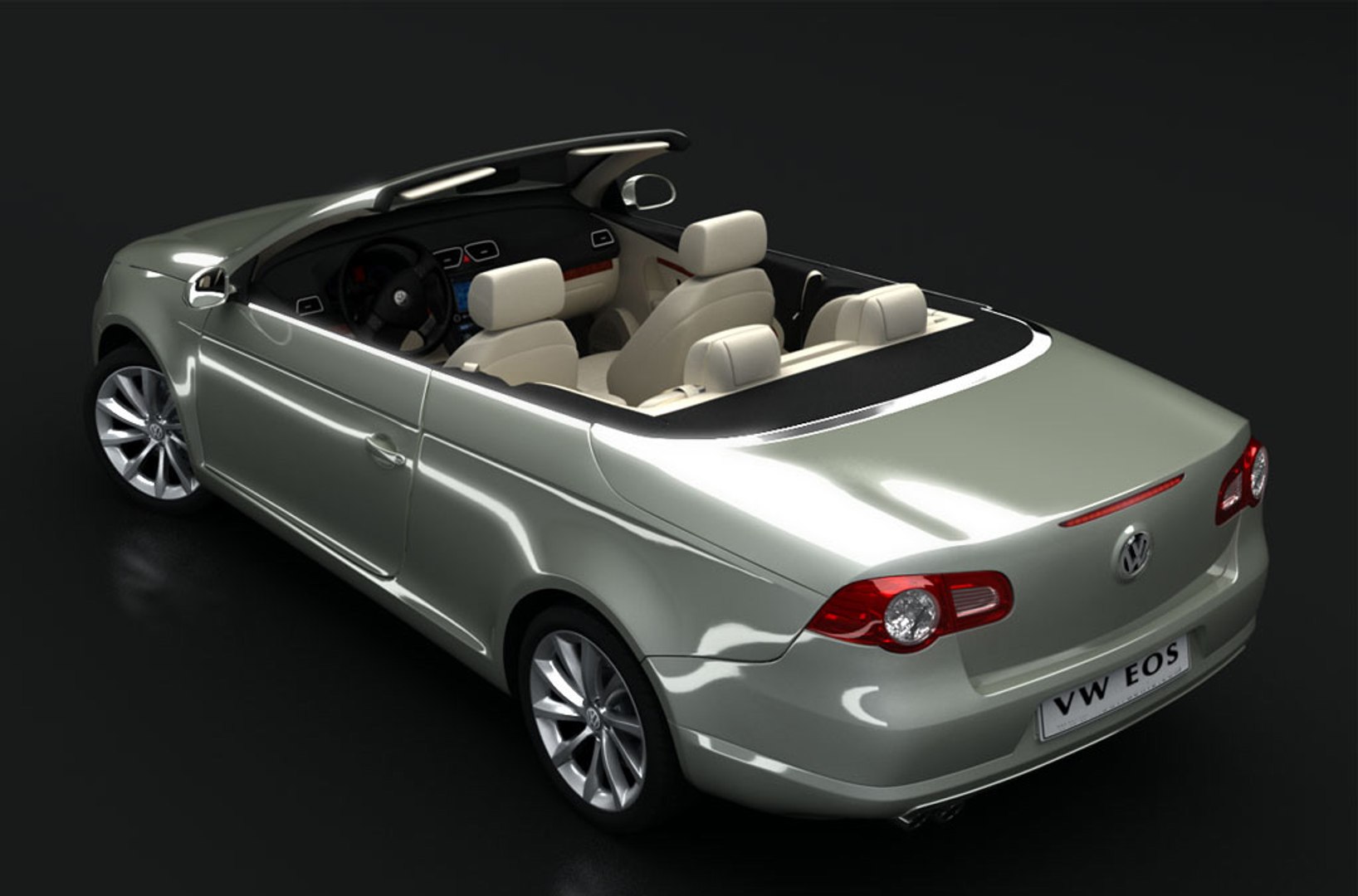 3d Model Sport Car Cabriolet