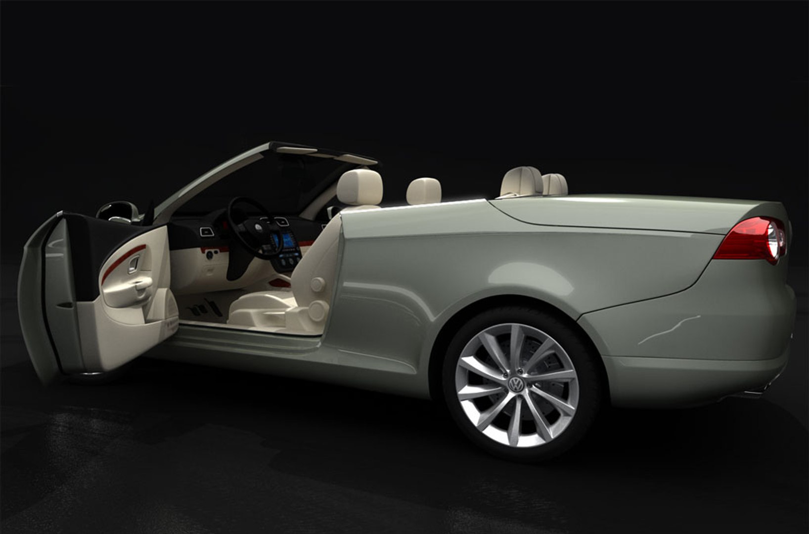3d Model Sport Car Cabriolet