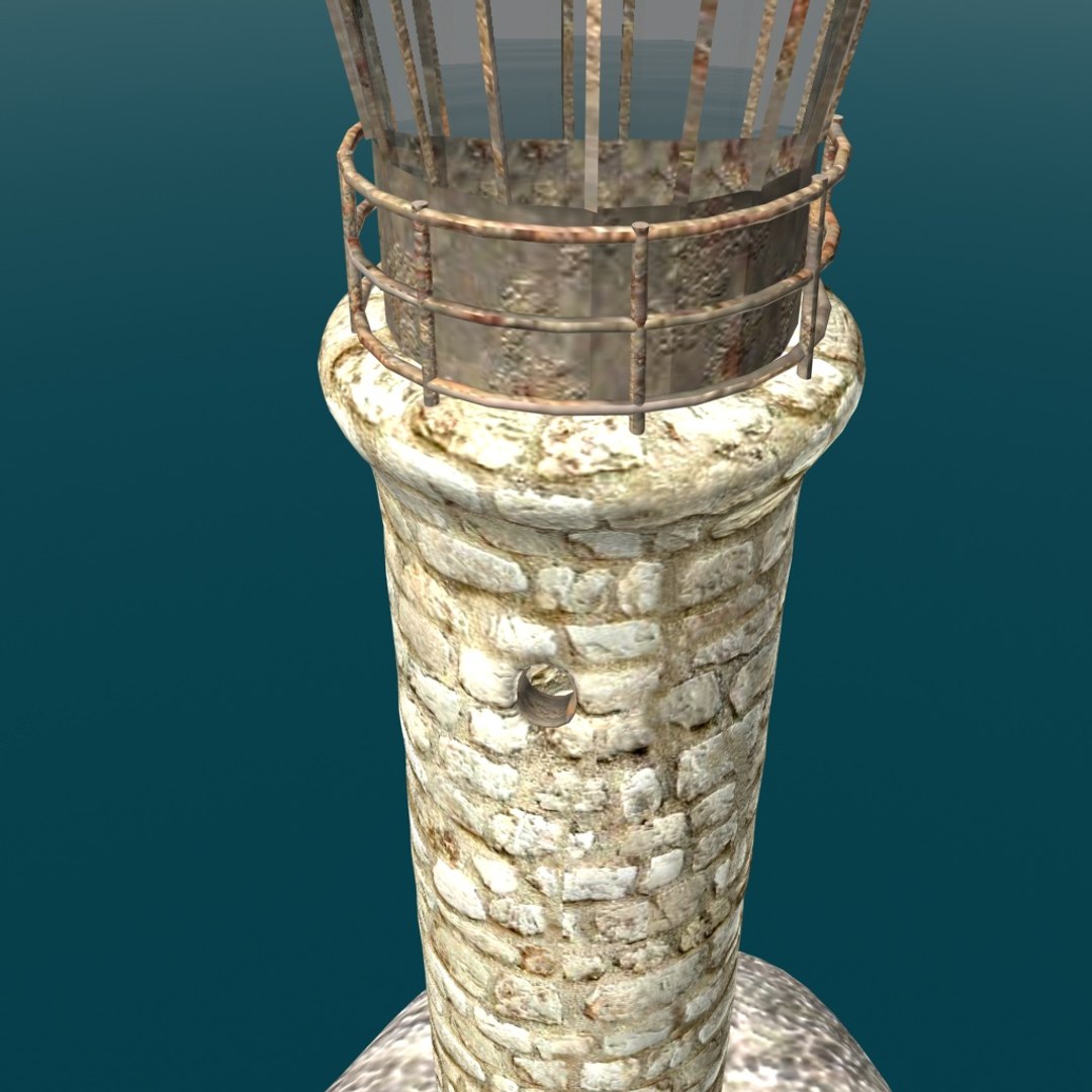 3D Old Lighthouse Model - TurboSquid 1178135