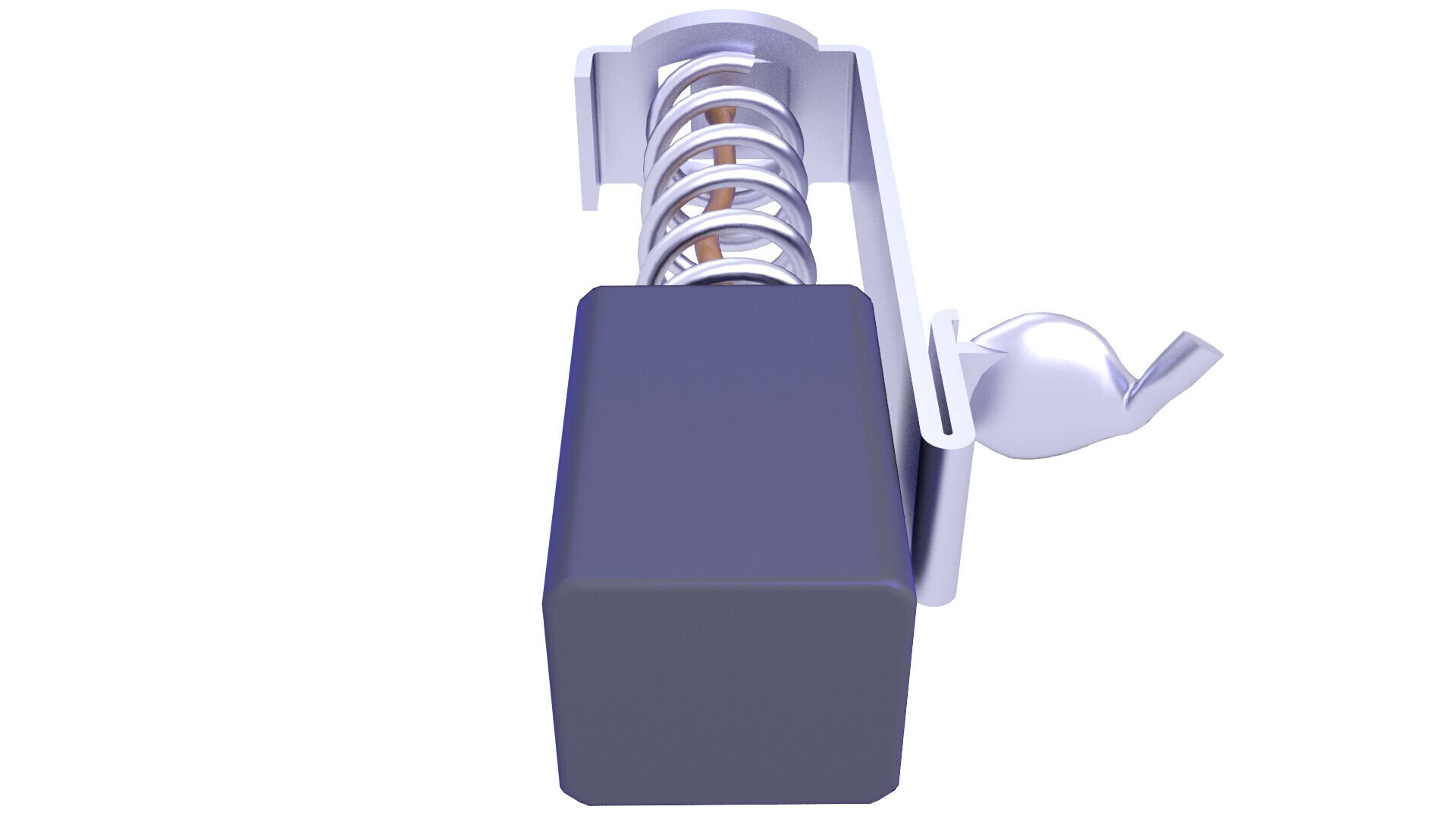 Carbon Brush Spring 1 3D Model - TurboSquid 2257207