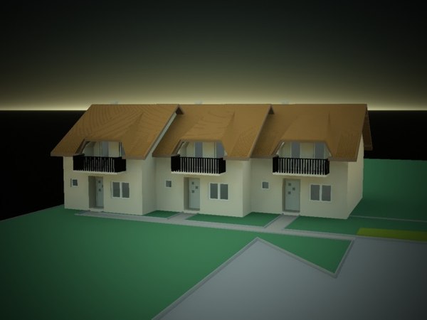 3d model houses