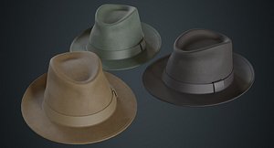 3d Fedora Hat