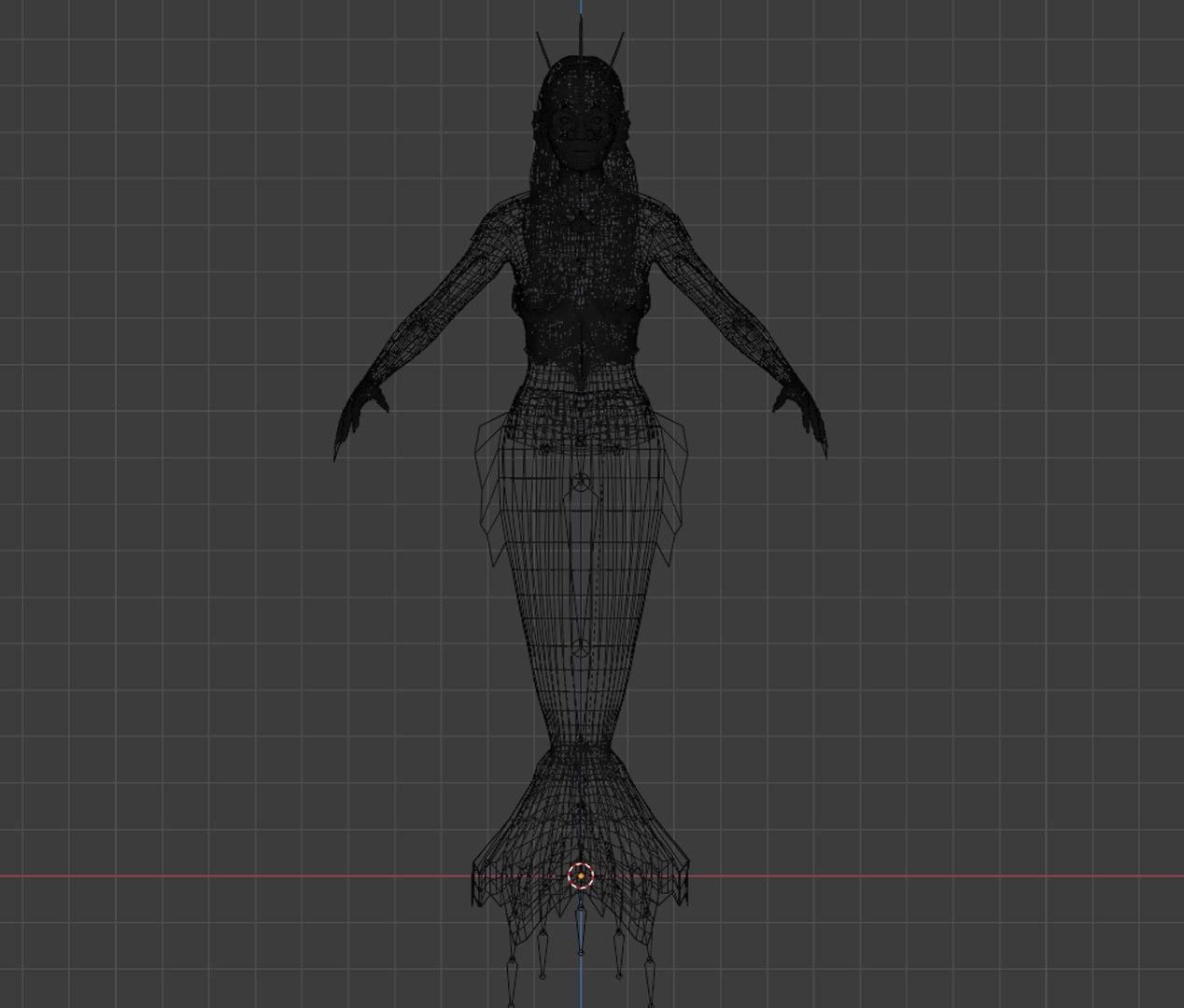 Mermaid Rigged 3D - TurboSquid 1685459