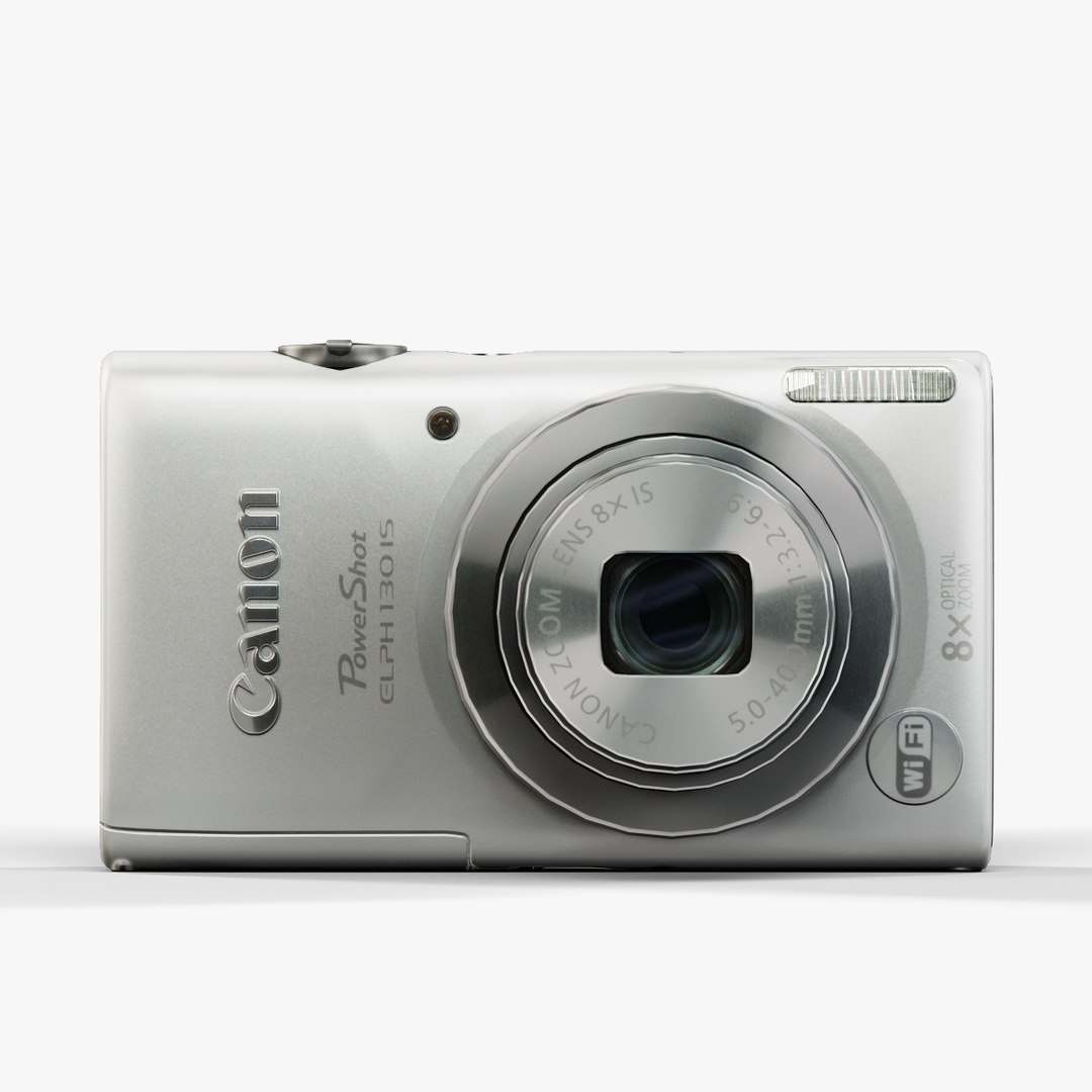 3d Low-poly Canon Powershot Elph