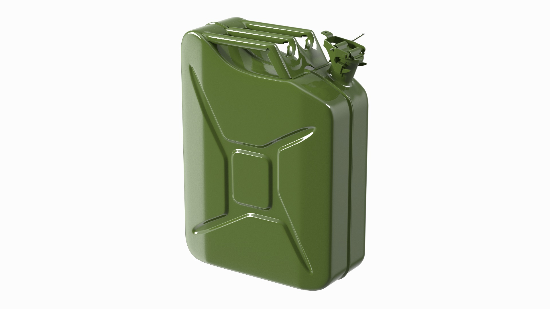 3D Metal Jerry Gas Fuel Tank Military Style Model - TurboSquid 2119199