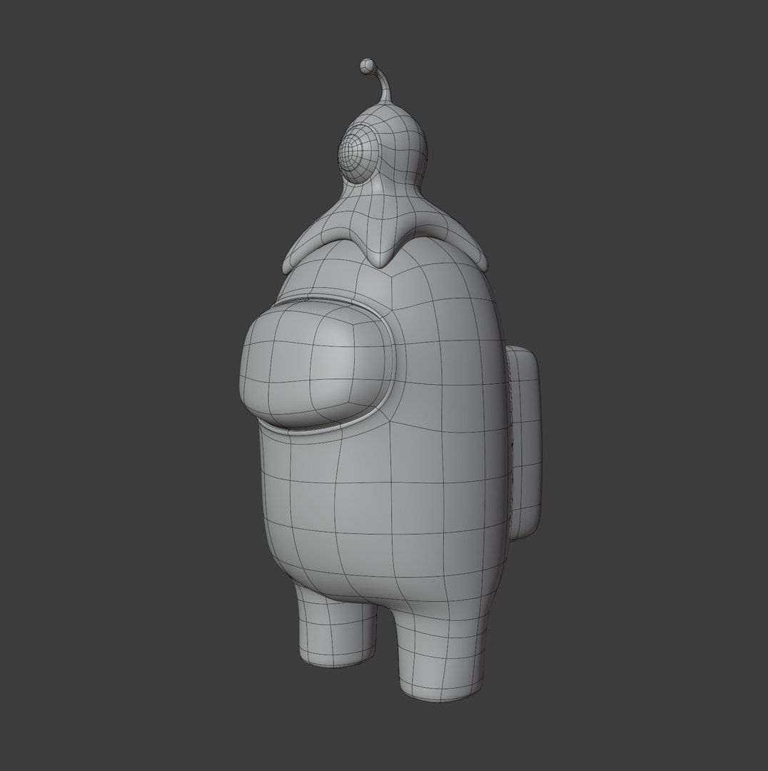 Character Brain Slug Model - TurboSquid 1650061