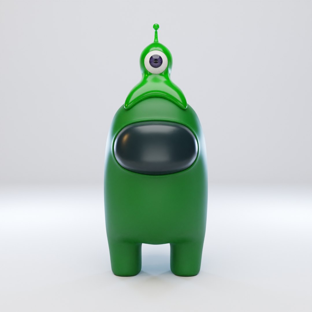 Character Brain Slug Model - TurboSquid 1650061