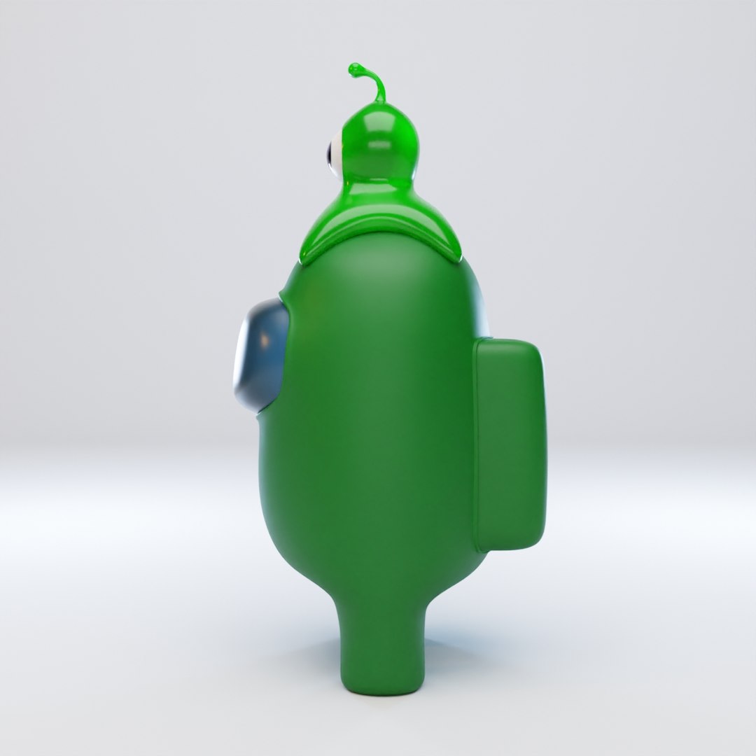 Character Brain Slug Model - TurboSquid 1650061