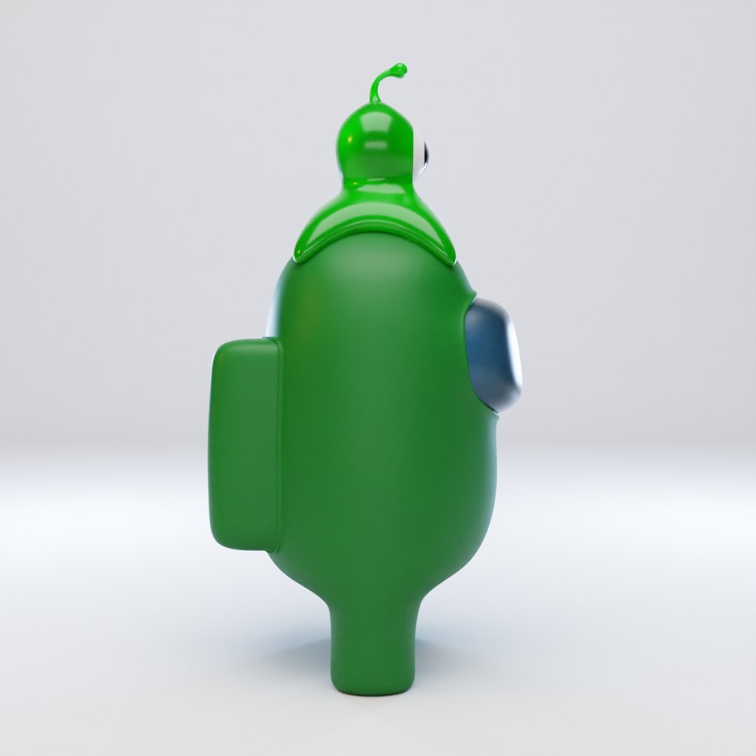 Character Brain Slug Model - TurboSquid 1650061