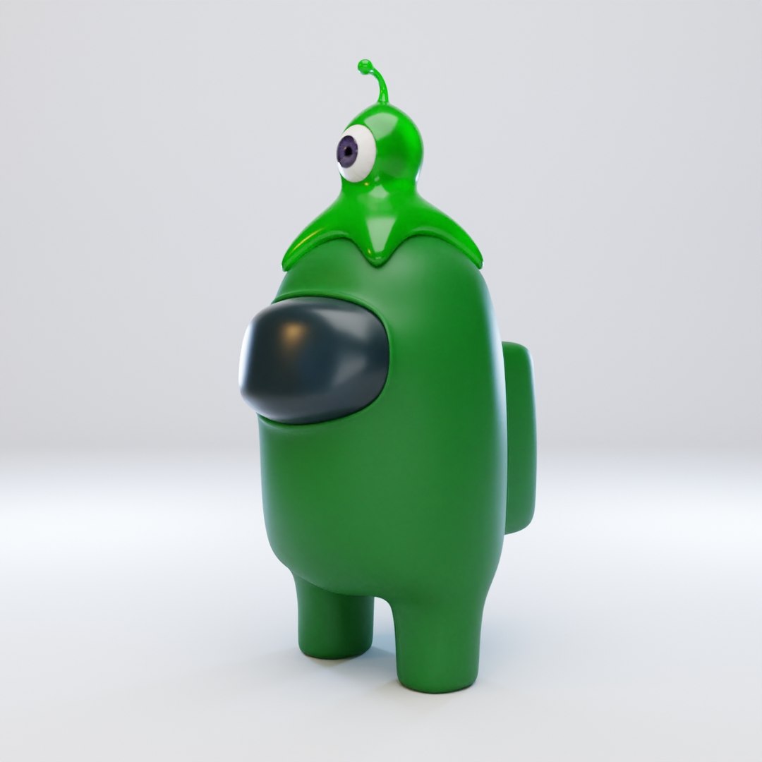 Character Brain Slug Model - TurboSquid 1650061