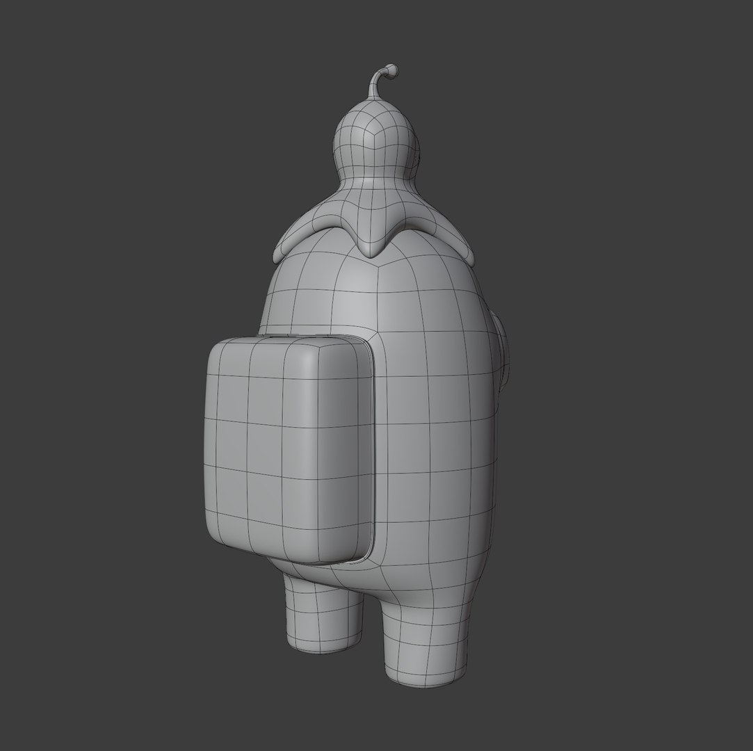Character Brain Slug Model - TurboSquid 1650061