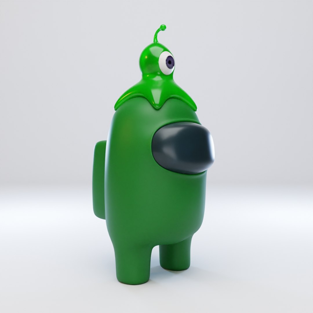 Character Brain Slug Model - TurboSquid 1650061