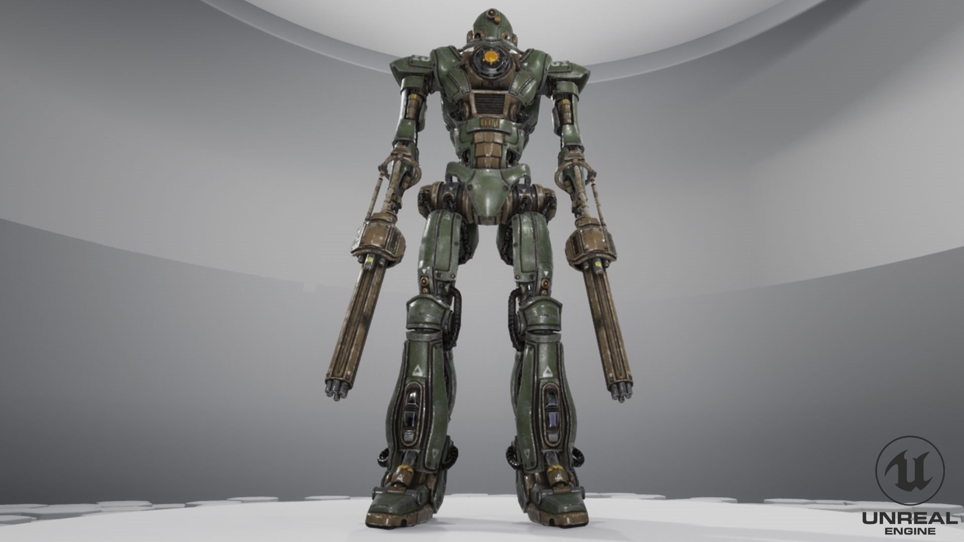 3D sci-fi military soldier mech model - TurboSquid 1597231