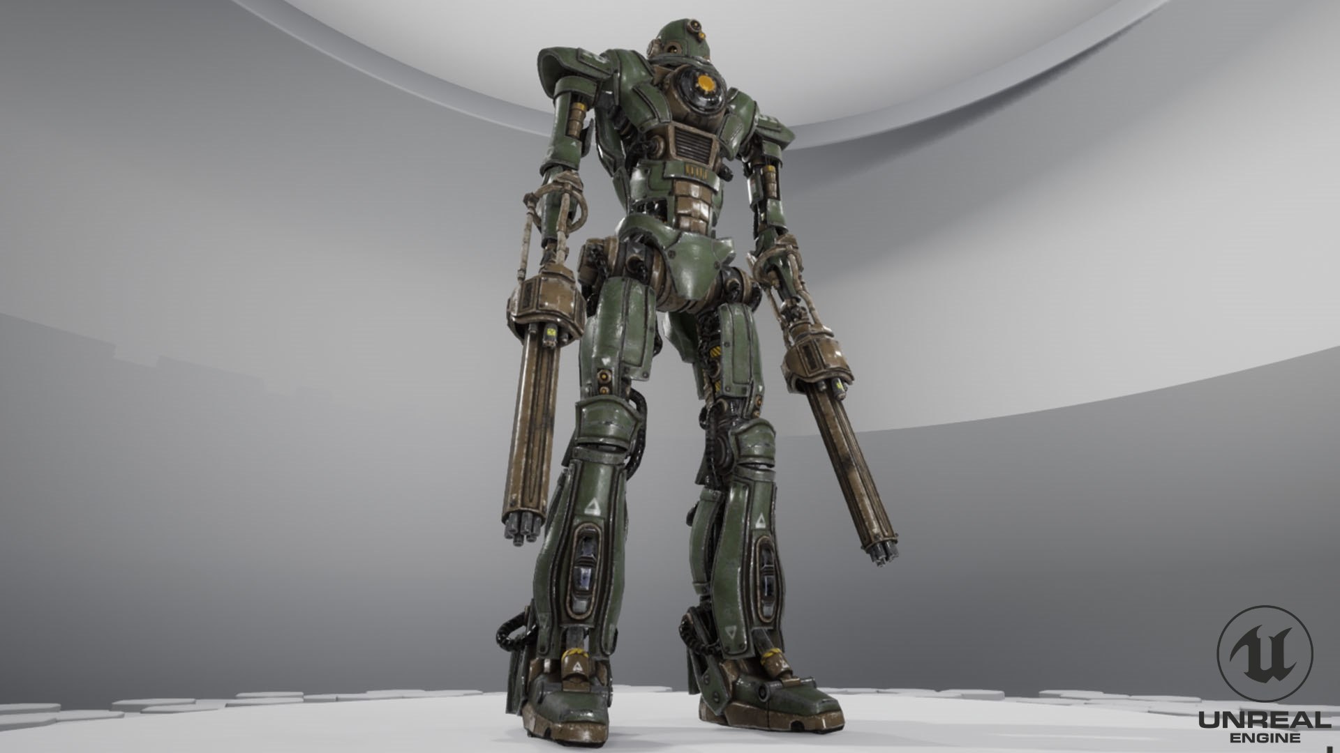 3D sci-fi military soldier mech model - TurboSquid 1597231