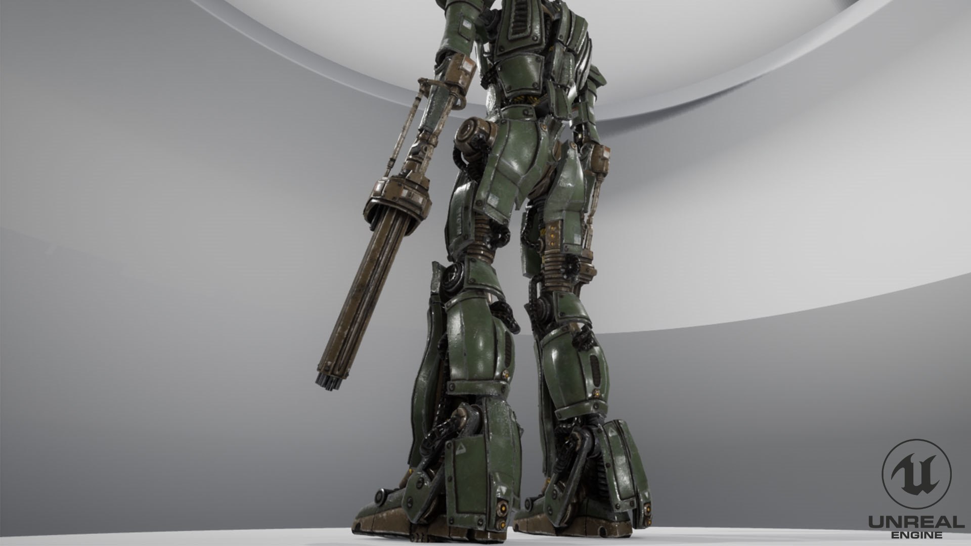 3D sci-fi military soldier mech model - TurboSquid 1597231