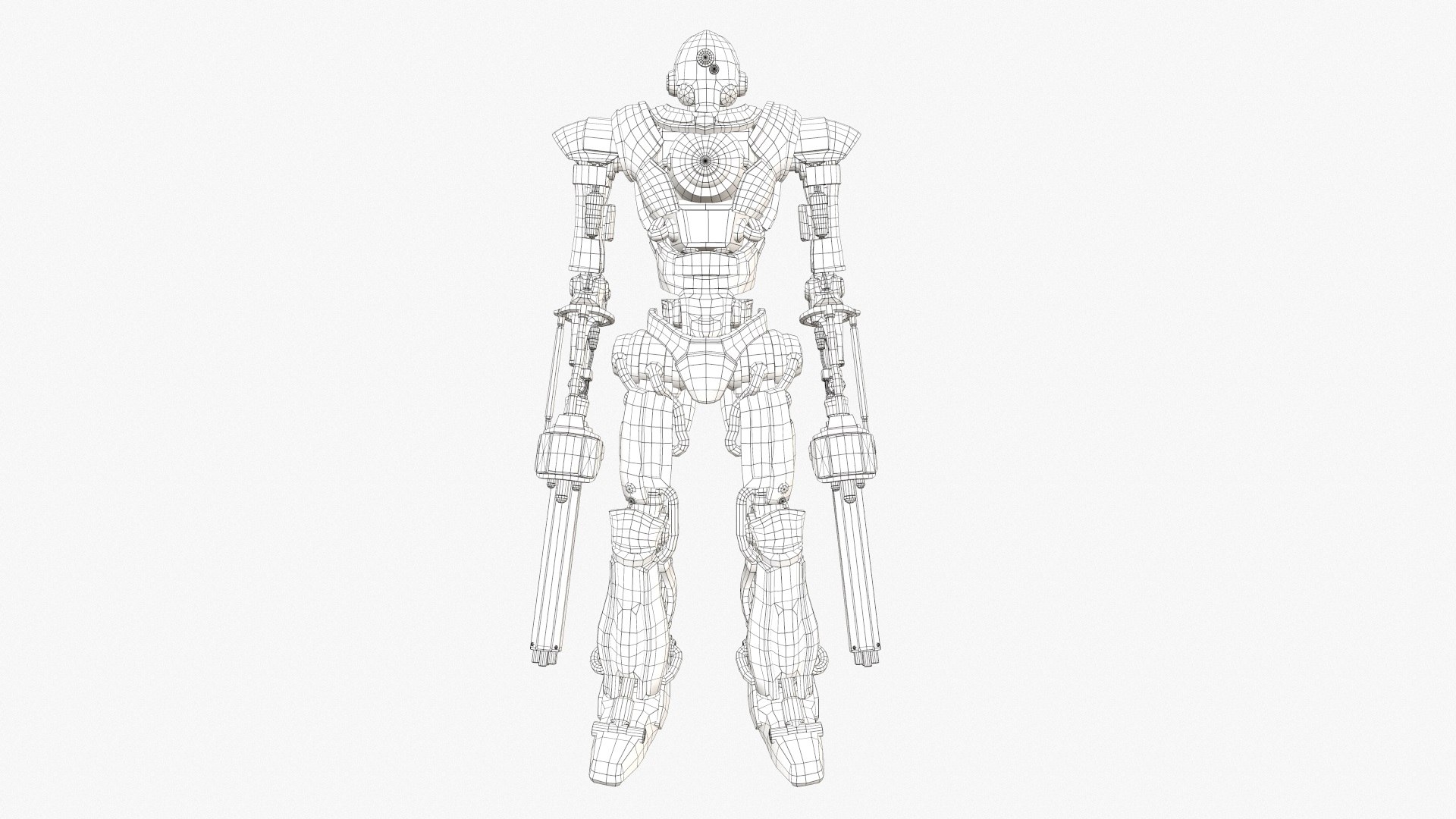 3D sci-fi military soldier mech model - TurboSquid 1597231