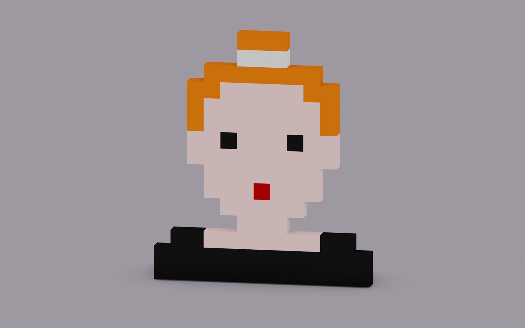 Avatars Business People Low Poly 8 Bit Icons 3D - TurboSquid 1945623