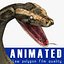 3ds max reptile snake python
