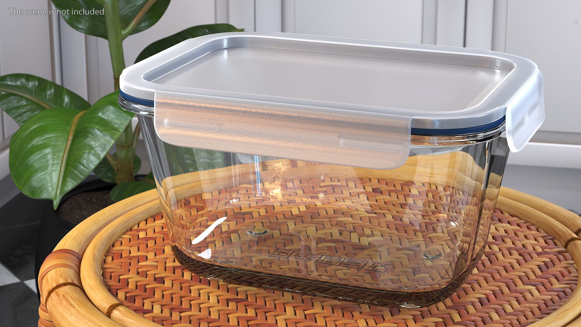 Rectangular Glass Clip Lock Food Container 1800ml 3D Model - TurboSquid ...