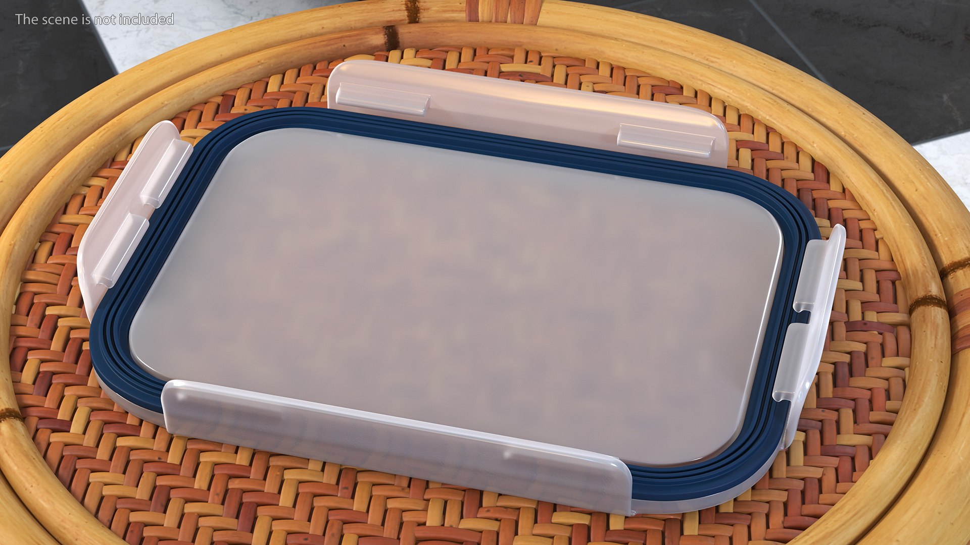 Rectangular Glass Clip Lock Food Container 1800ml 3D Model - TurboSquid ...