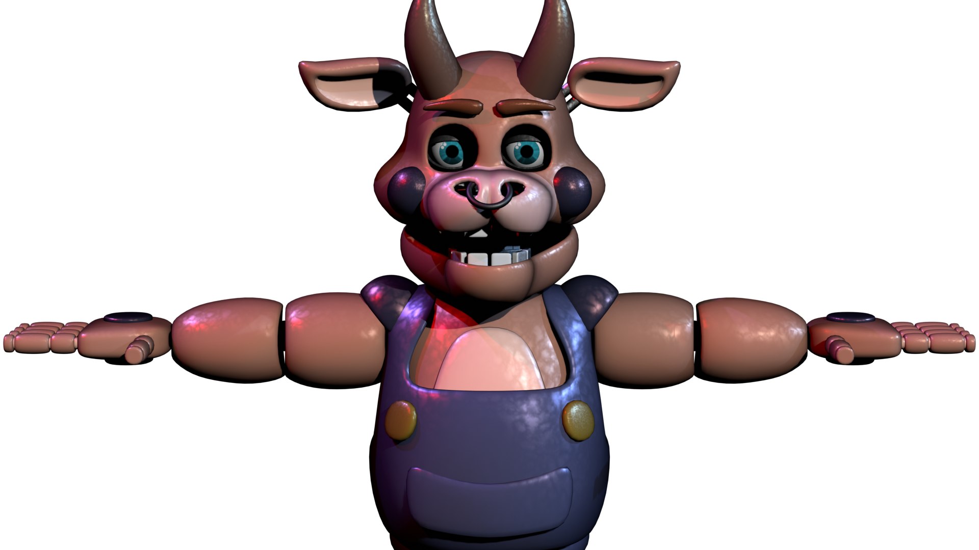 Cow Animatronic 3D model - TurboSquid 2133017