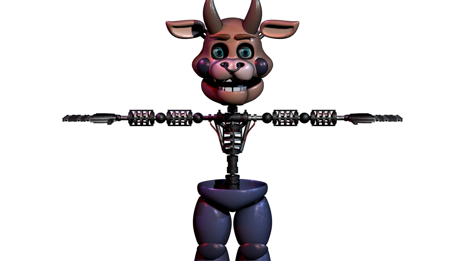 Cow Animatronic 3D model - TurboSquid 2133017