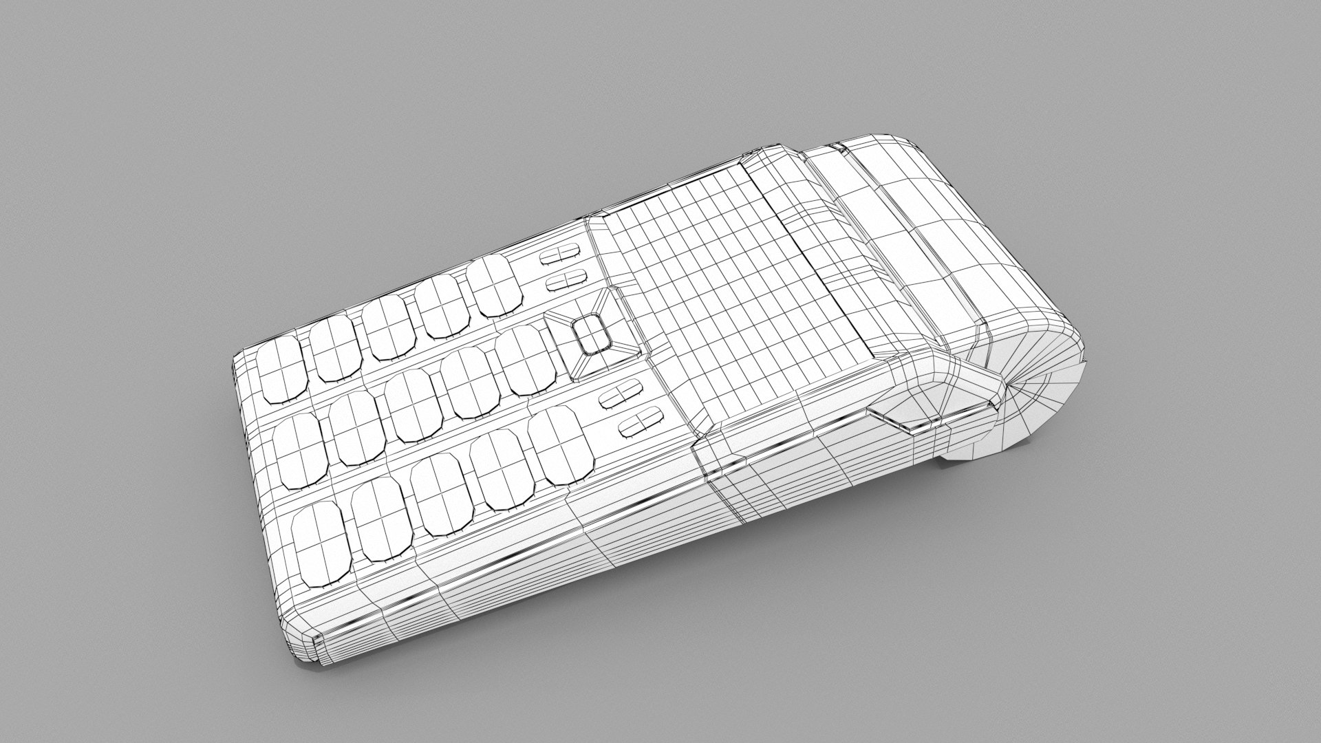 POS Terminal model - TurboSquid 2181627