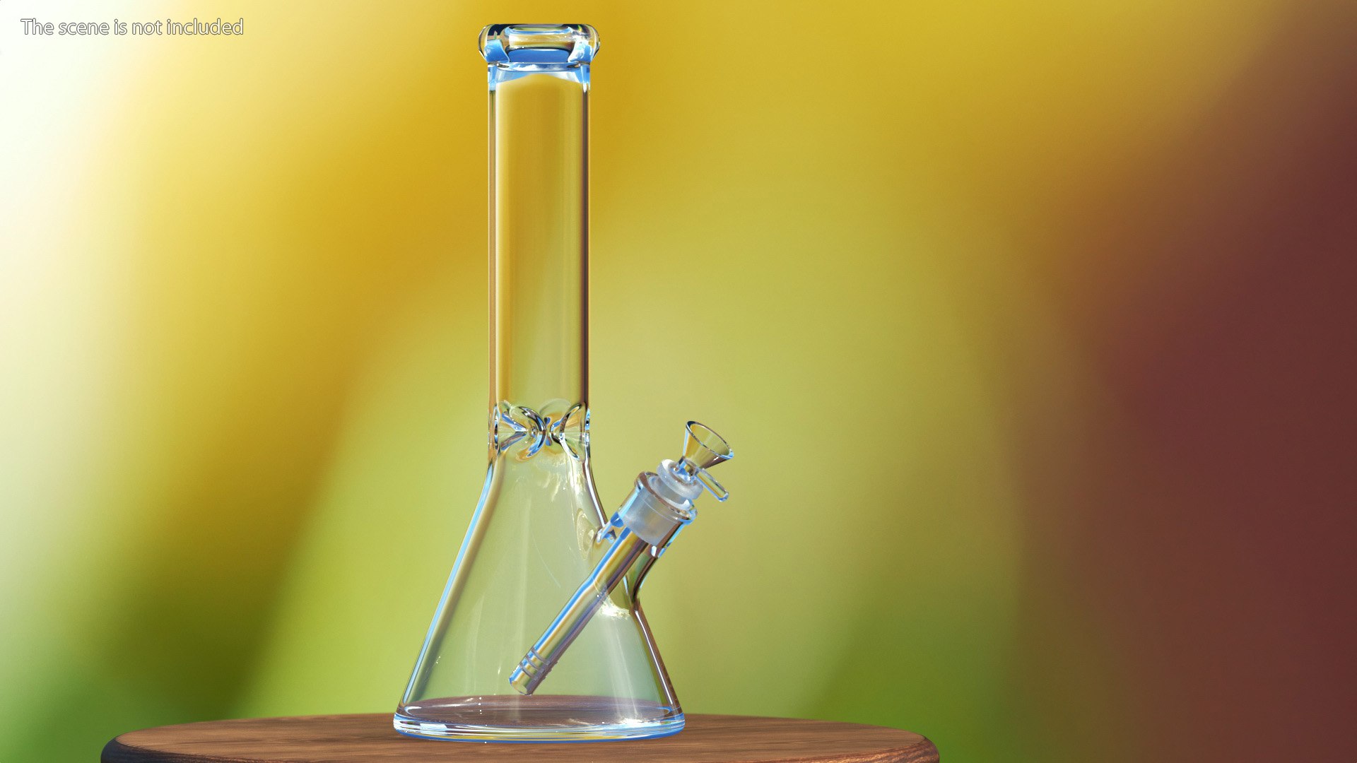 3D Glass Beaker Bong - TurboSquid 1997940