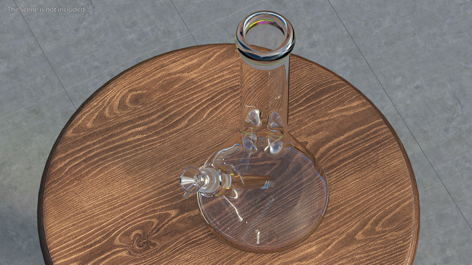 3D Glass Beaker Bong - TurboSquid 1997940