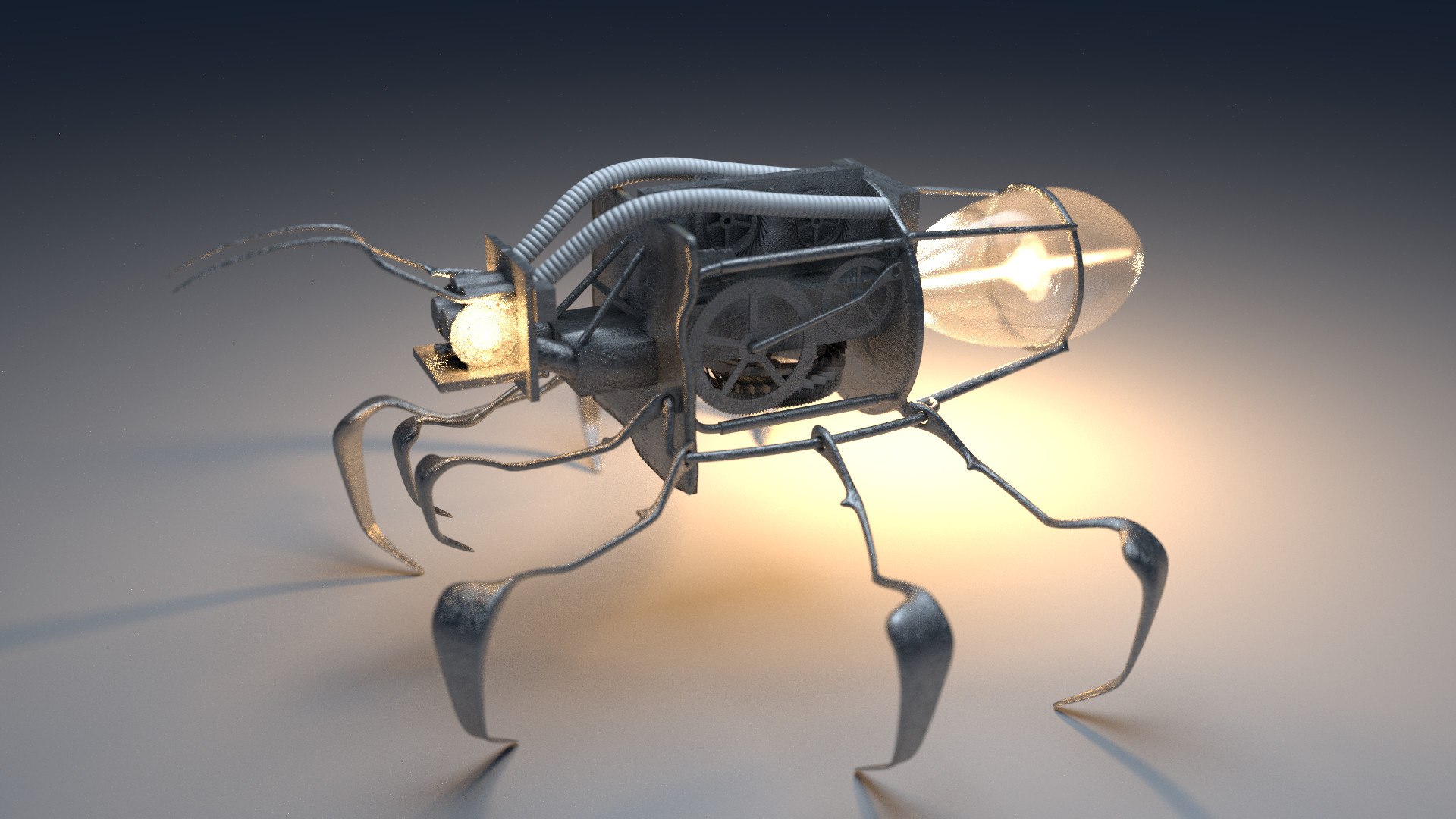 Mechanical Firefly 3d Model