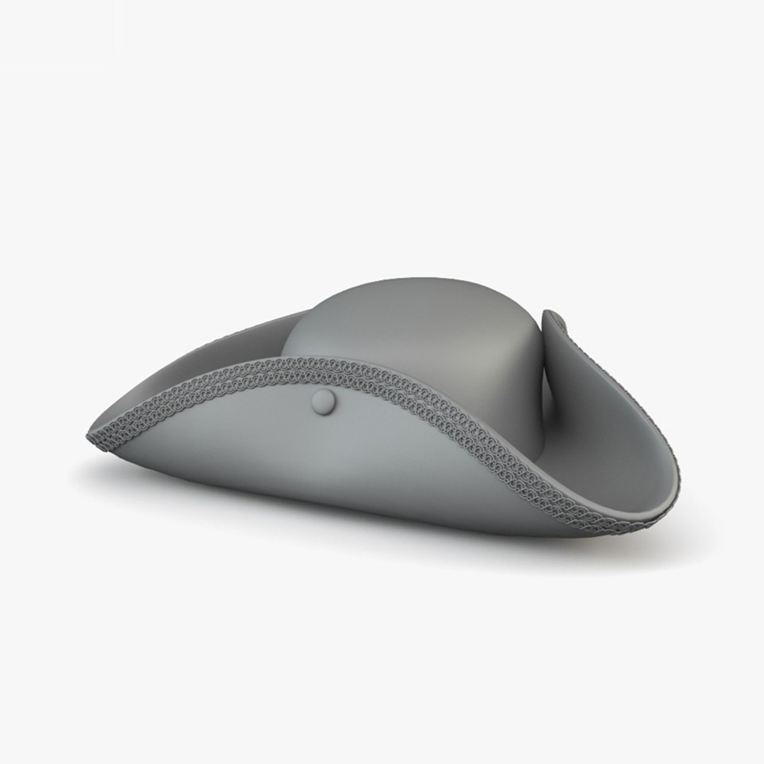 Tricorne hat 3D model - TurboSquid 1678079
