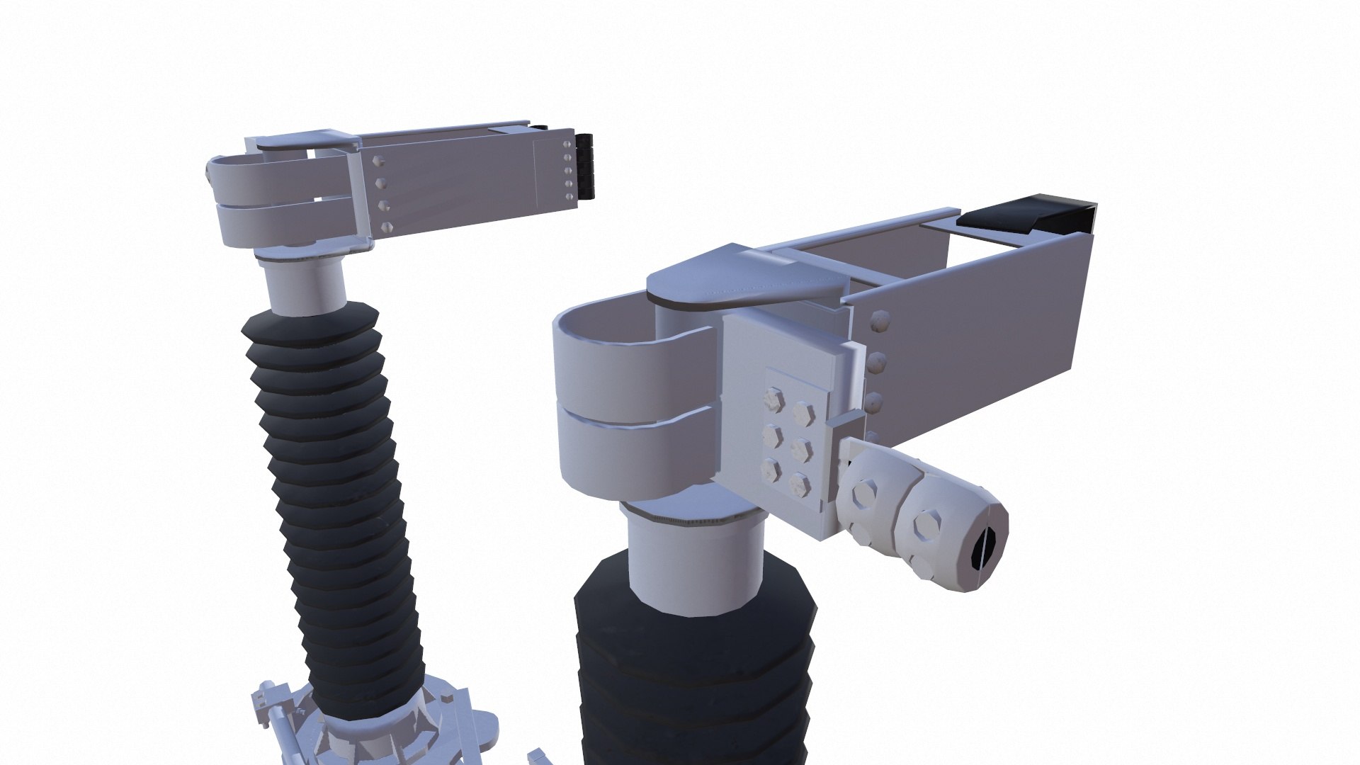 Electrical Accessories OPEN LV DISCONNECTOR EARTH SWITCH 3D Model ...