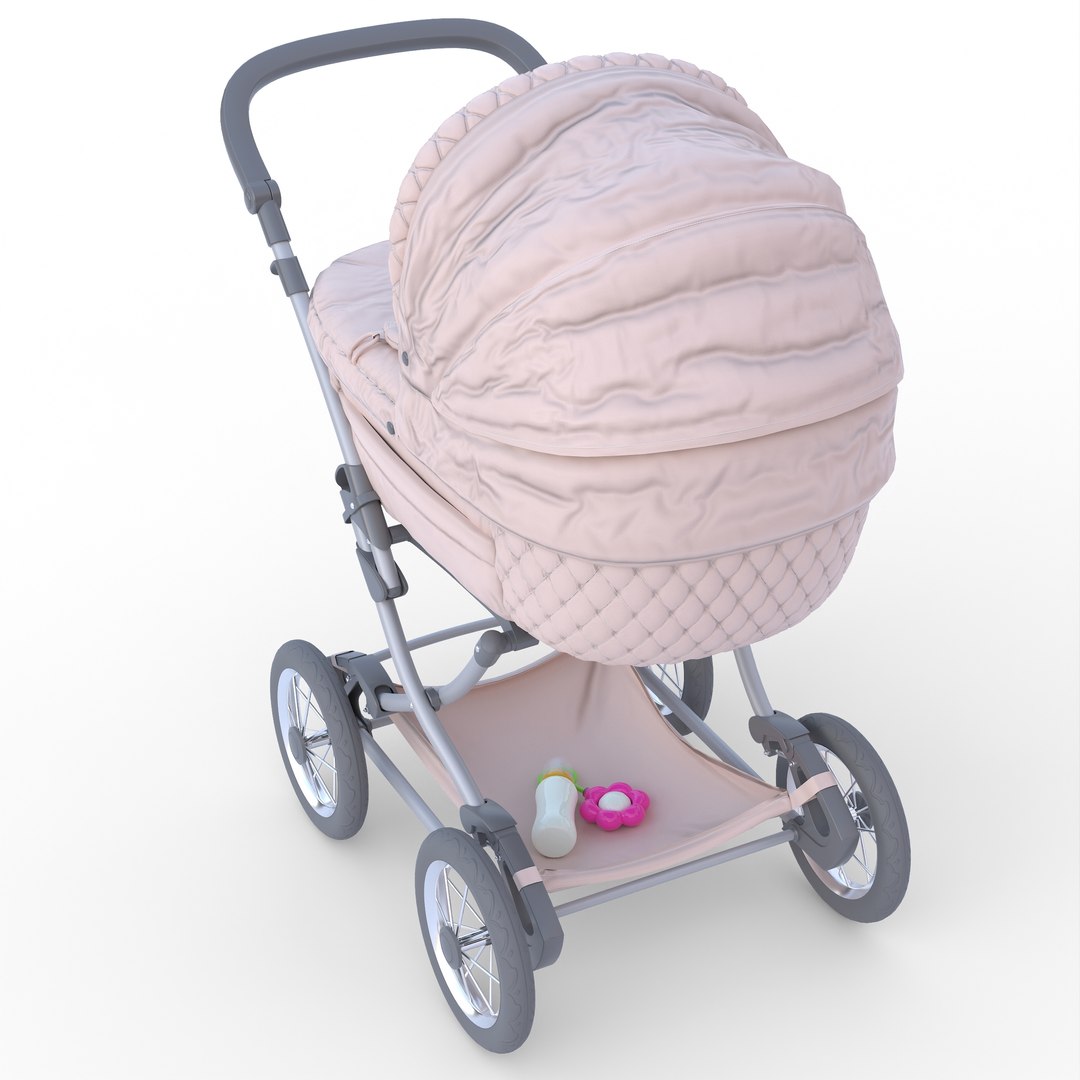 Baby Carriage 3D - TurboSquid 2148276