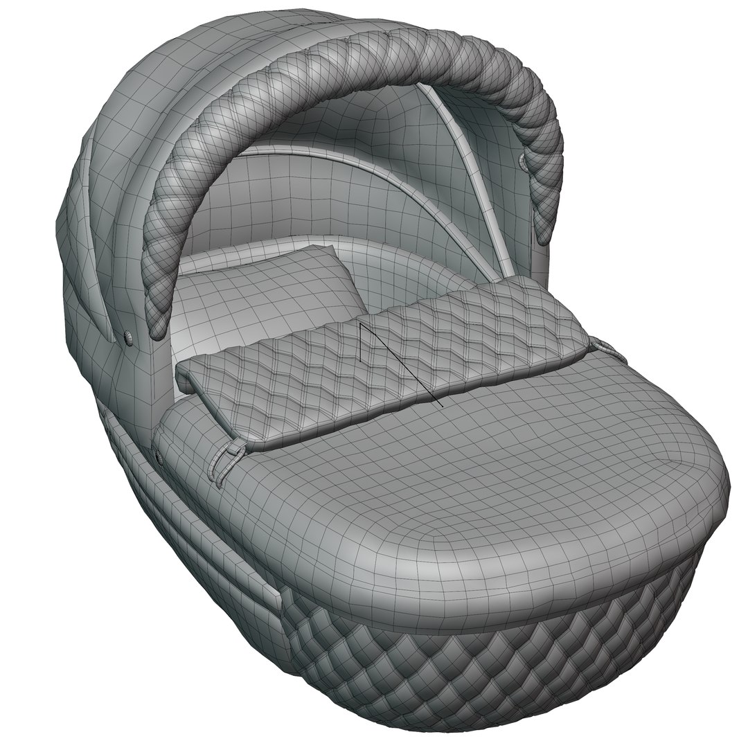 Baby Carriage 3D - TurboSquid 2148276