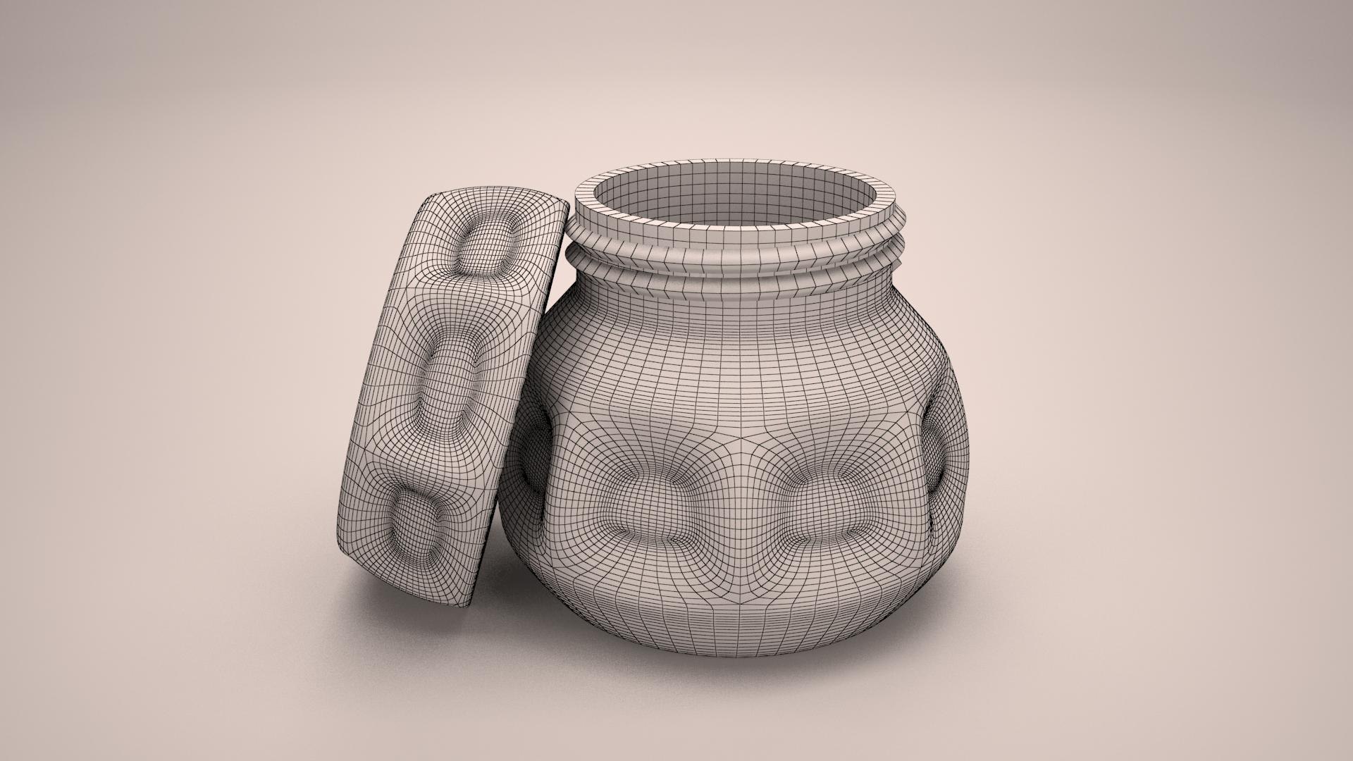 3D Small Jar 03 Model - TurboSquid 2389742
