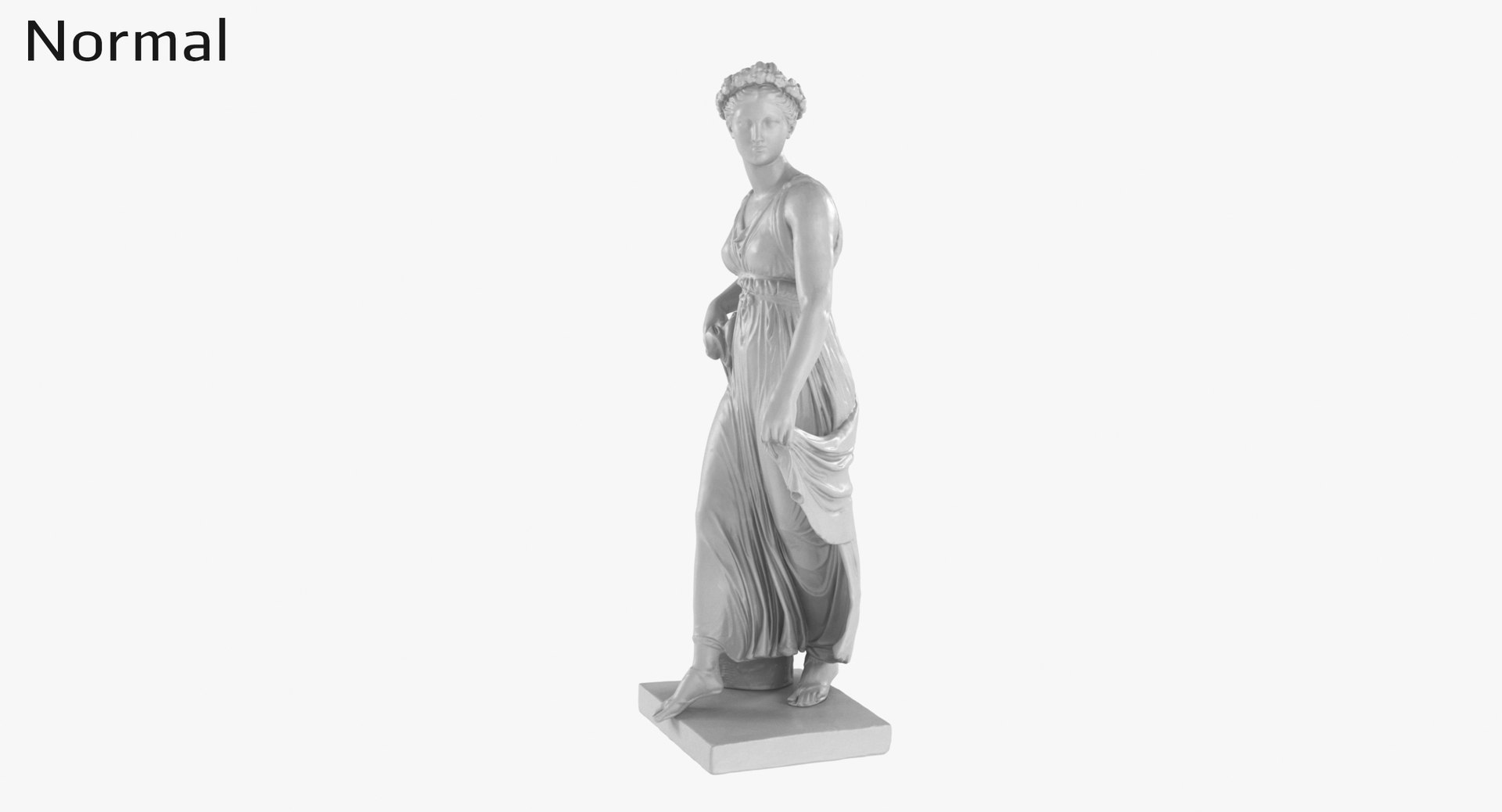 3D Dancing Girl Statue - TurboSquid 1880898