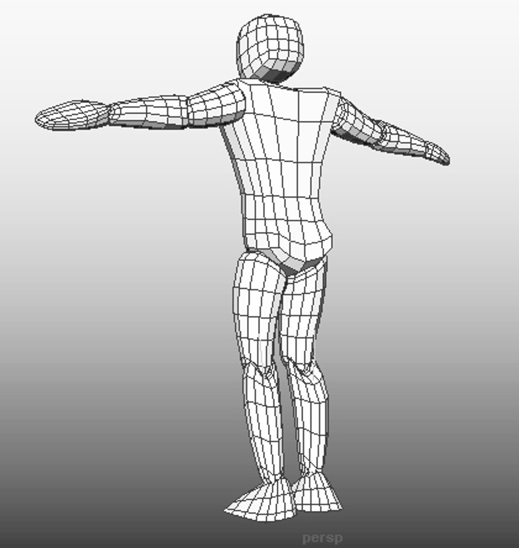 Man Figure 3d Ma