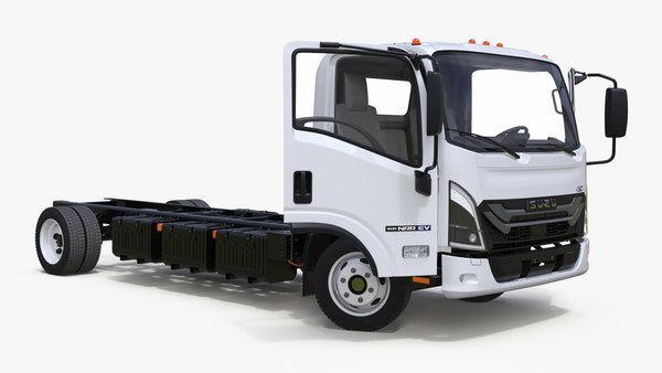modelo 3d Camión Isuzu NRR EV de 176 pulgadas sin carrocería, preparado para Maya - TurboSquid ...