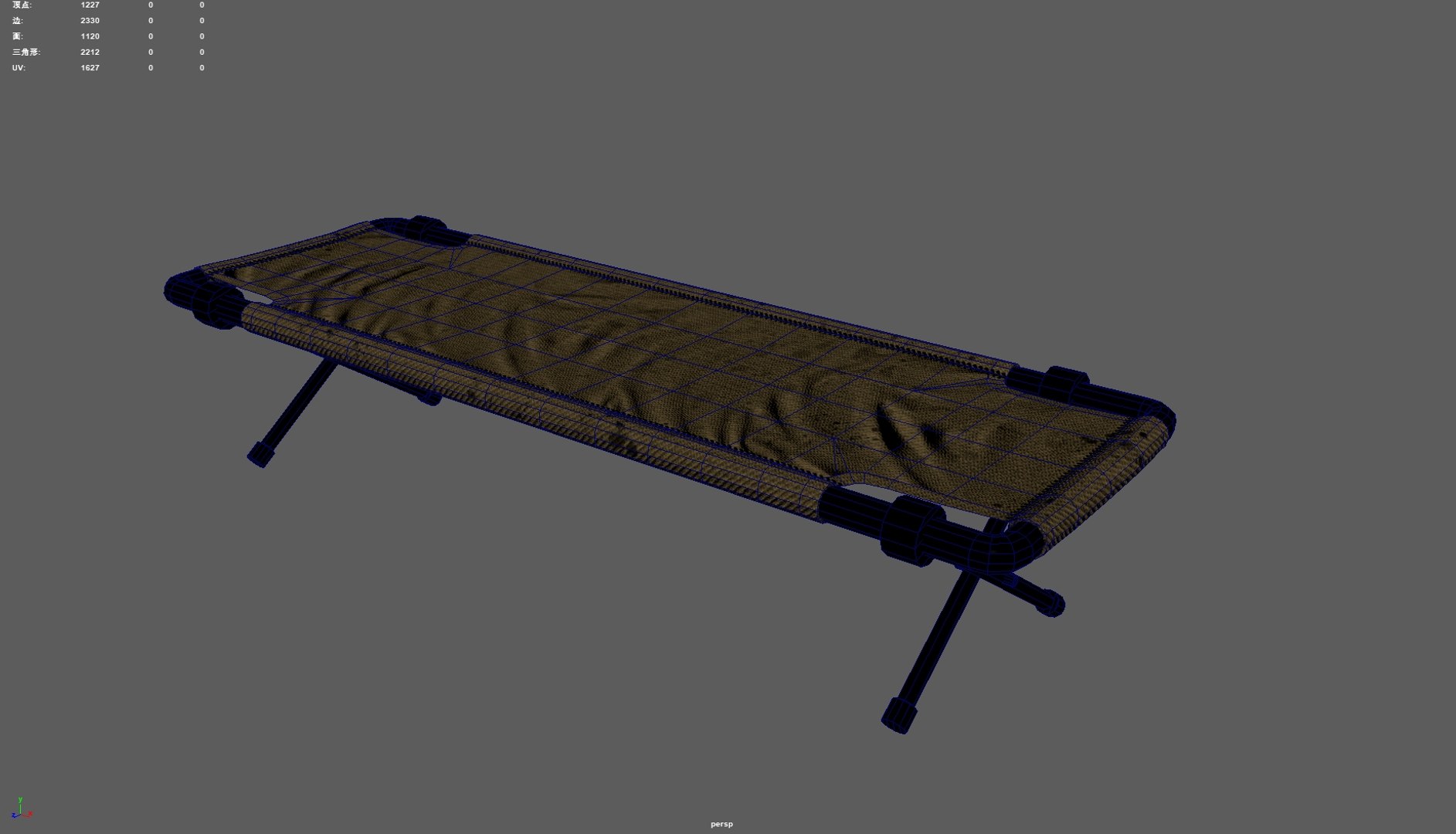 3D Cot - TurboSquid 2243104