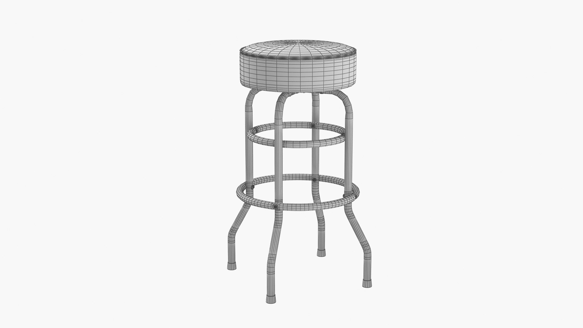 Bar Stool V1 3D Model - TurboSquid 1825476