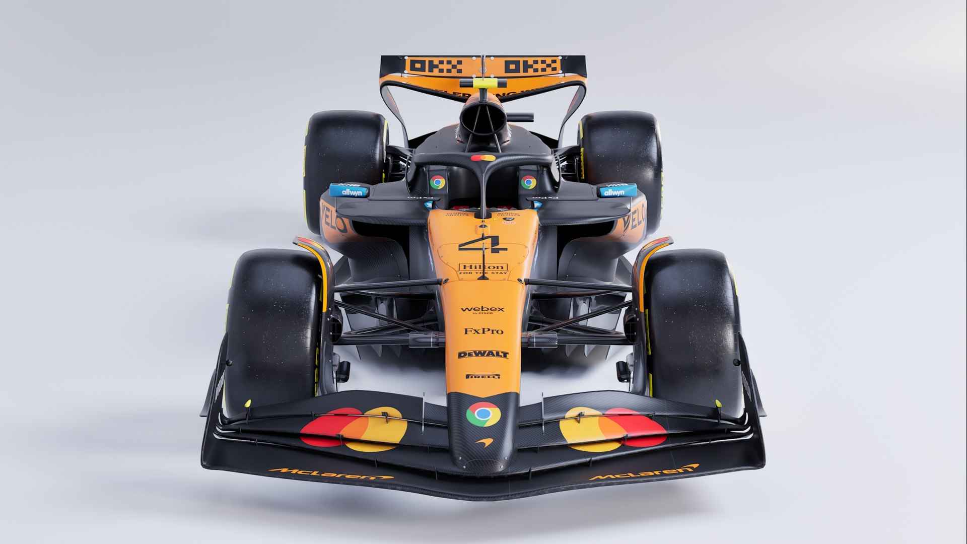 F1 2025 Mclaren MCL39 Formula 1 Race Car Low-poly 3D Model 3D Model ...