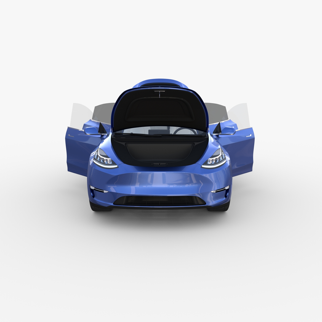 3D Model Tesla Y Interior - TurboSquid 1580182