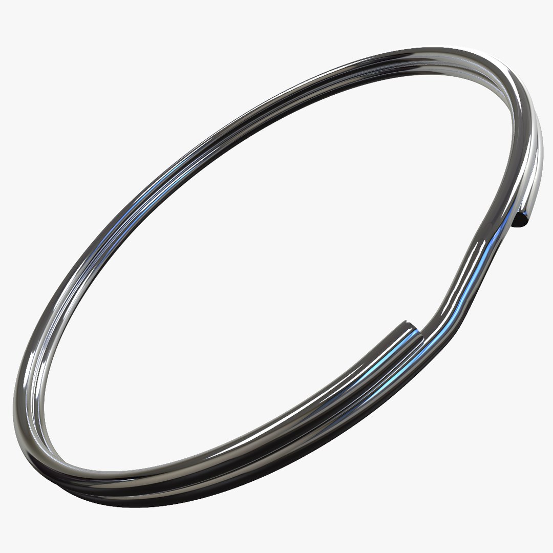3d model tie rings