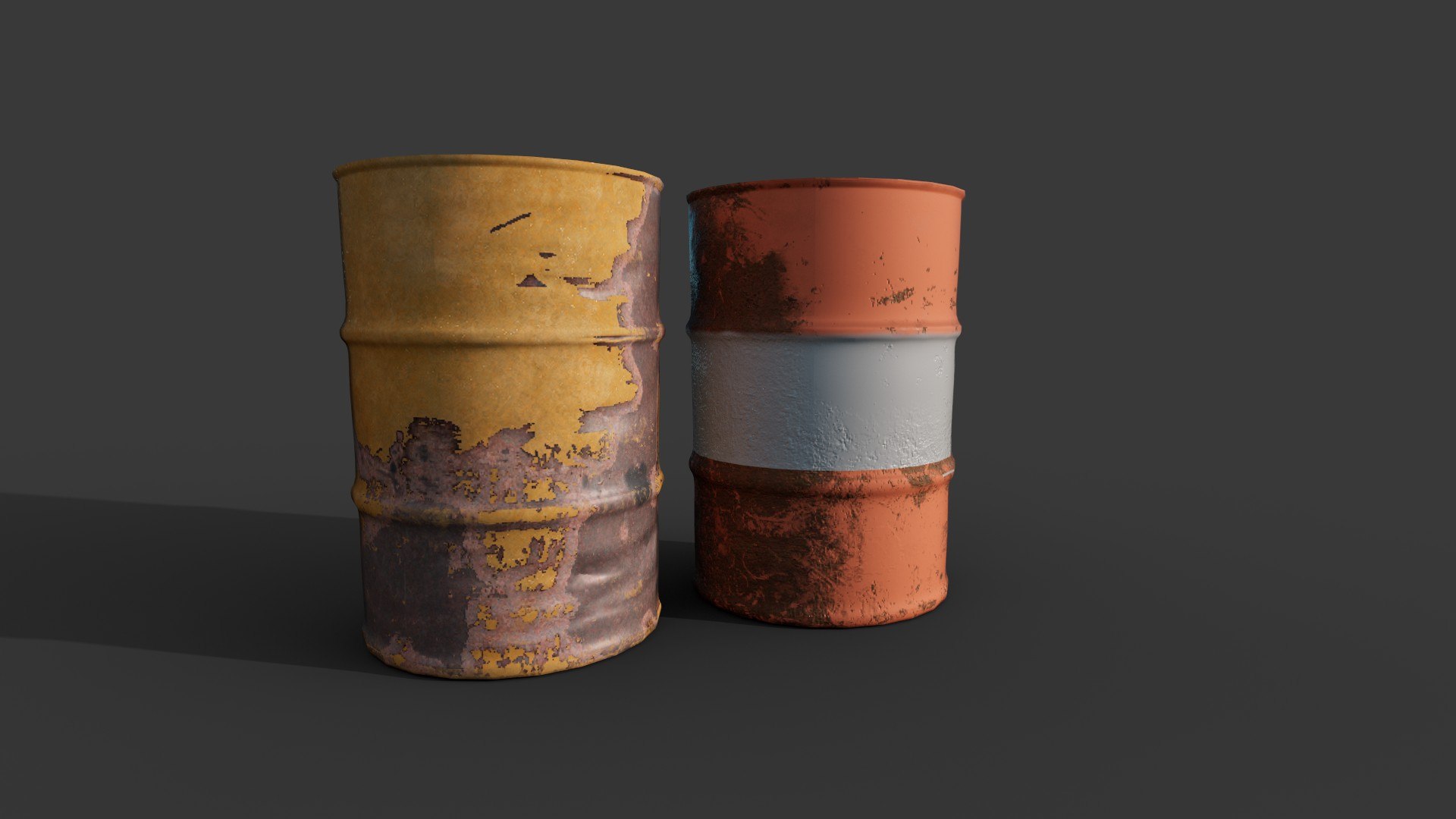 3D Model Toxic Waste Barrel - TurboSquid 2230056