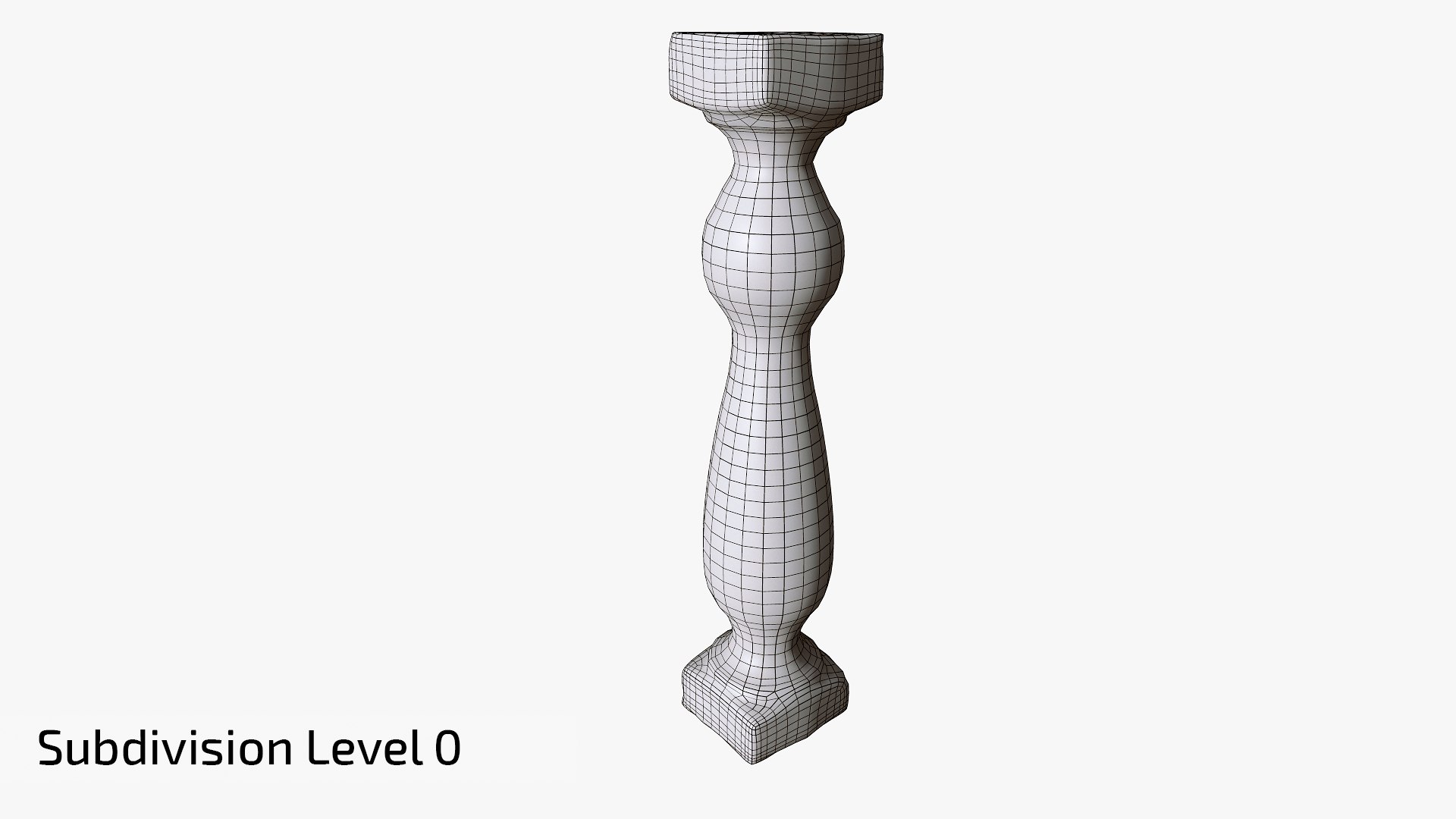 3D Scanned Column - TurboSquid 1646248