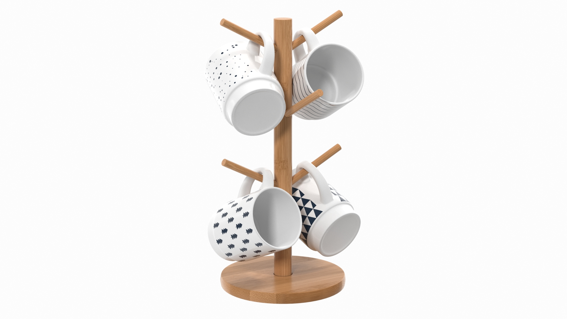 Kitchen Mug Tree Stand Model - TurboSquid 1592209