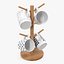 3D Kitchen Mug Tree Model - TurboSquid 1295328