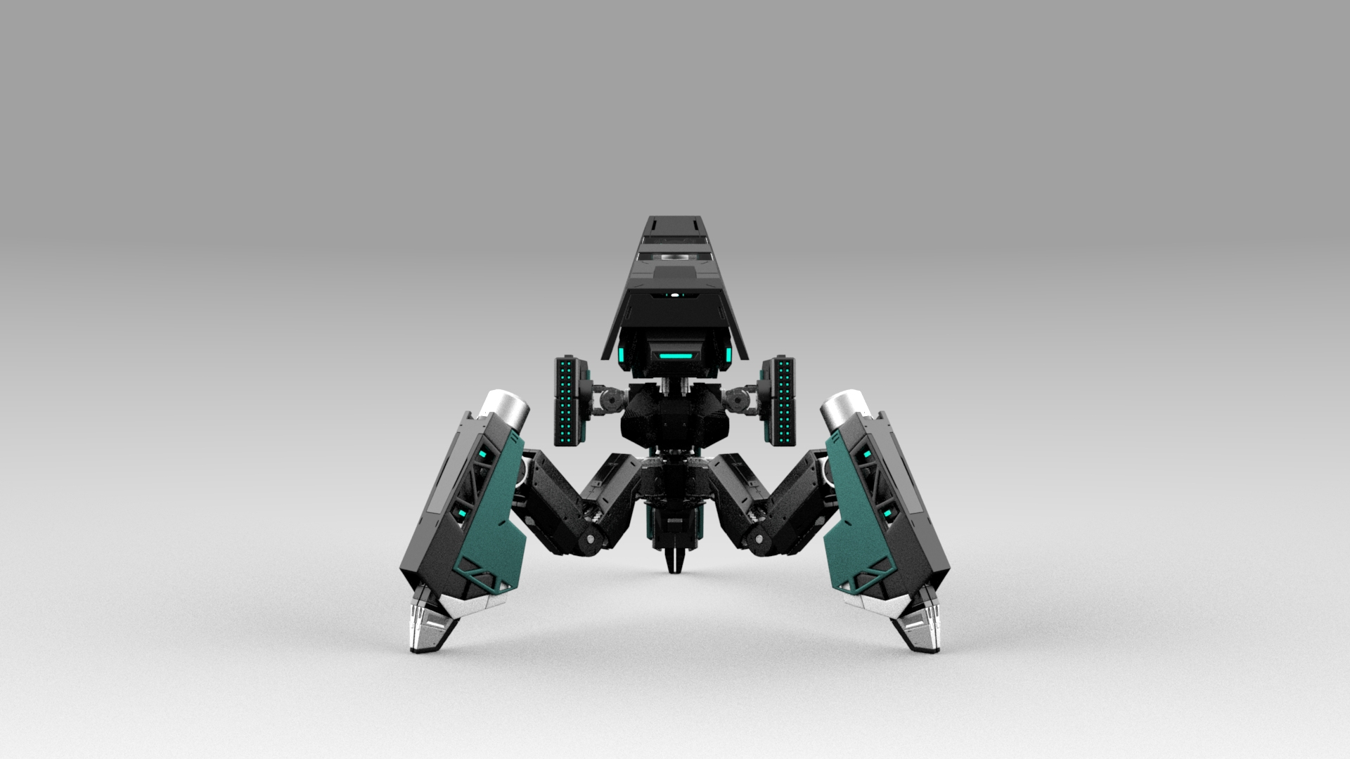 Robot Tribot 101f 3D Model - TurboSquid 1521013
