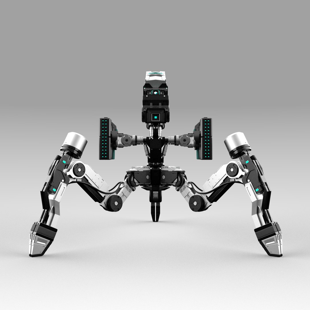 Robot Tribot 101f 3D Model - TurboSquid 1521013