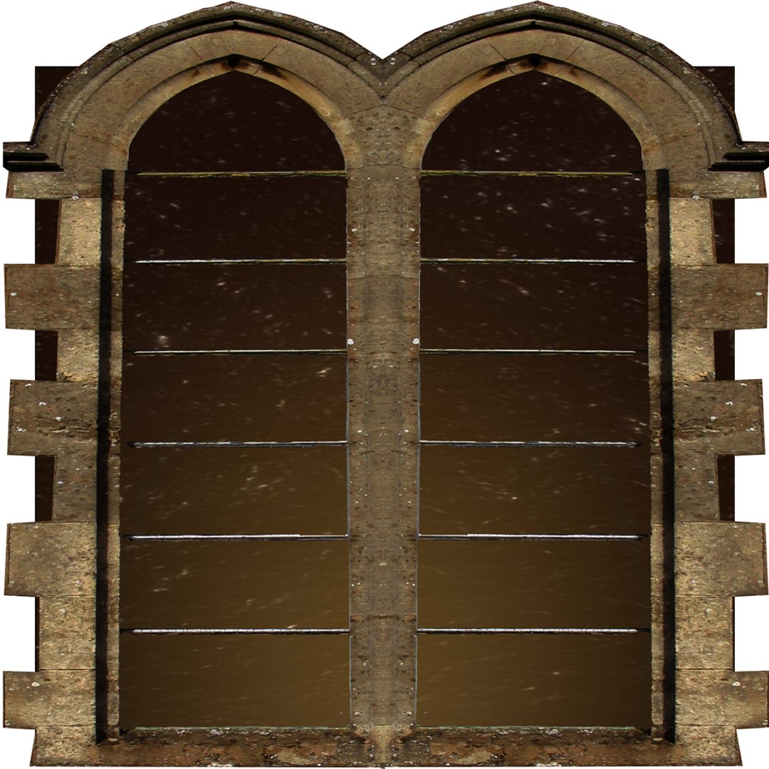 3d Tall Victorian Window